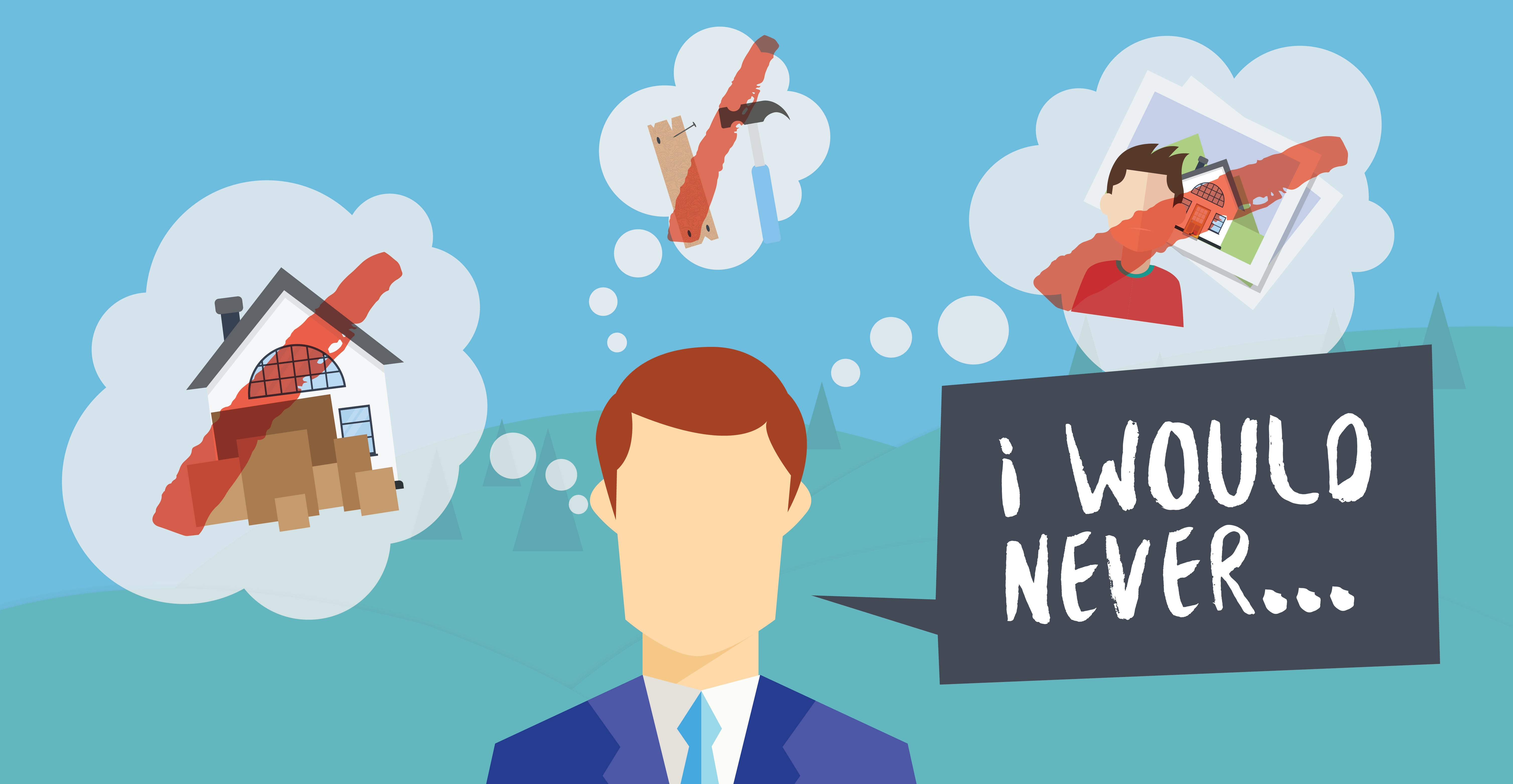 What our real estate agents would never do when selling their own home